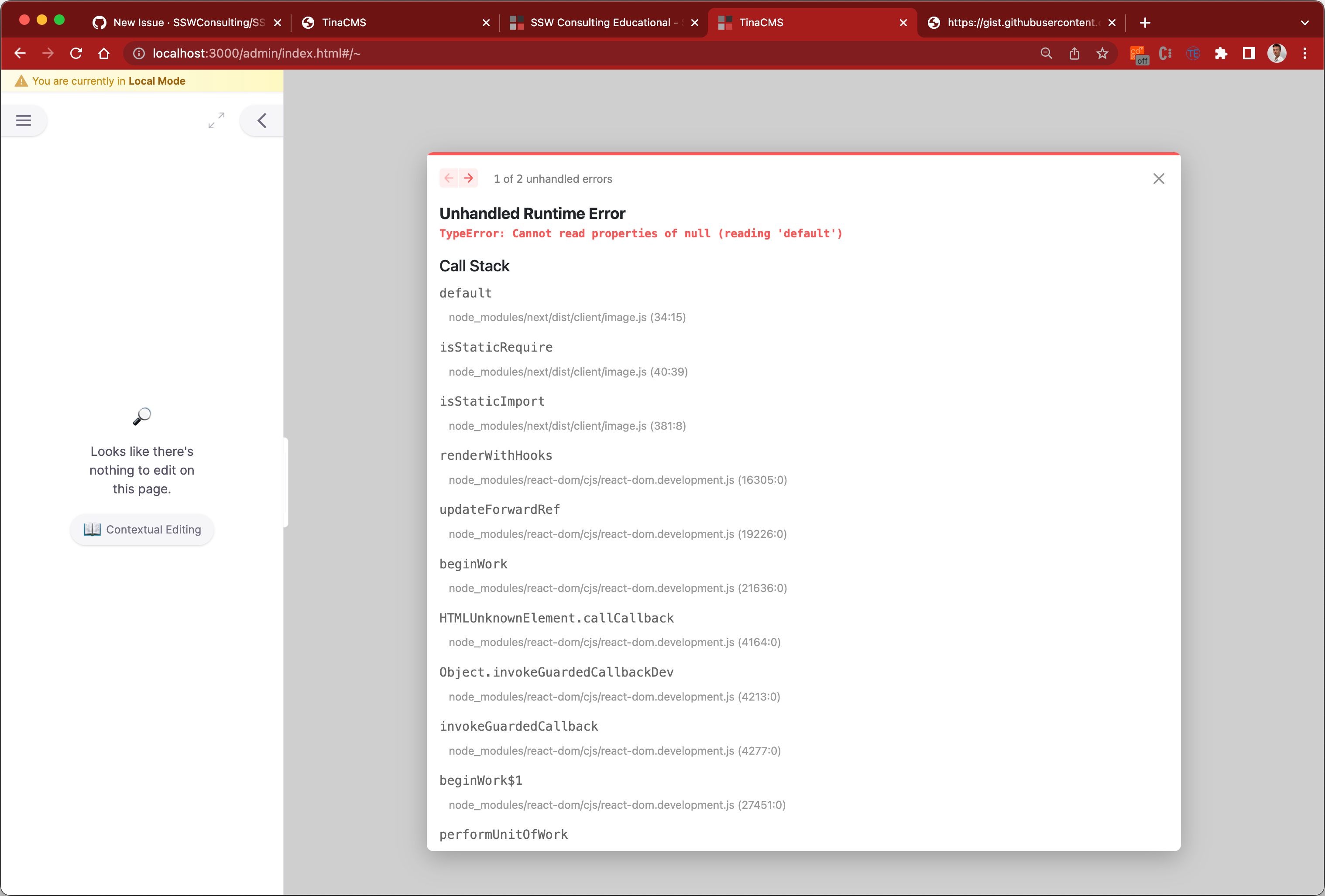 🐛 SSW Page editor - Cannot add carosel items · Issue #570 · SSWConsulting/SSW.Website · GitHub