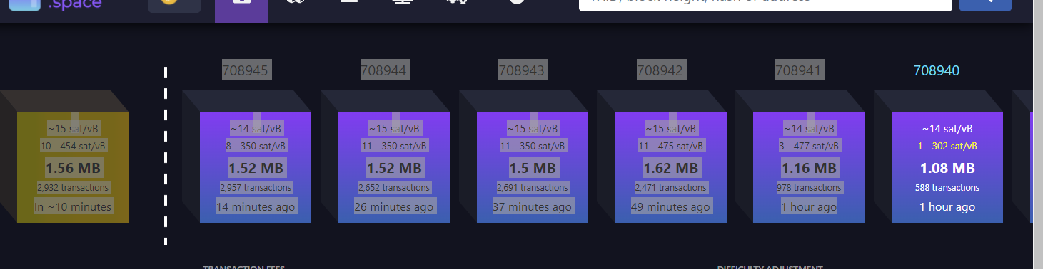 Have a way to scroll the blocks chain to the right. · Issue #907 · mempool/mempool · GitHub