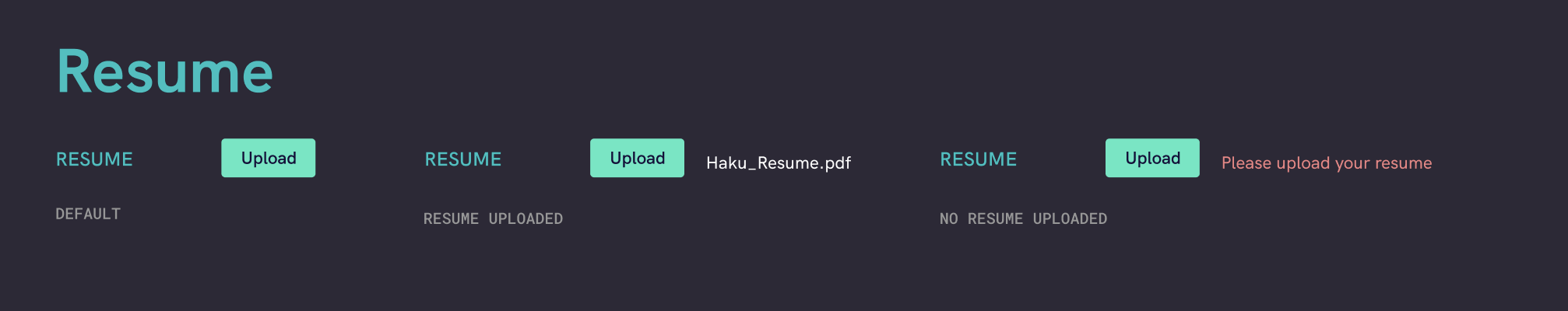 Resume upload · Issue #124 · nwplus/portal · GitHub