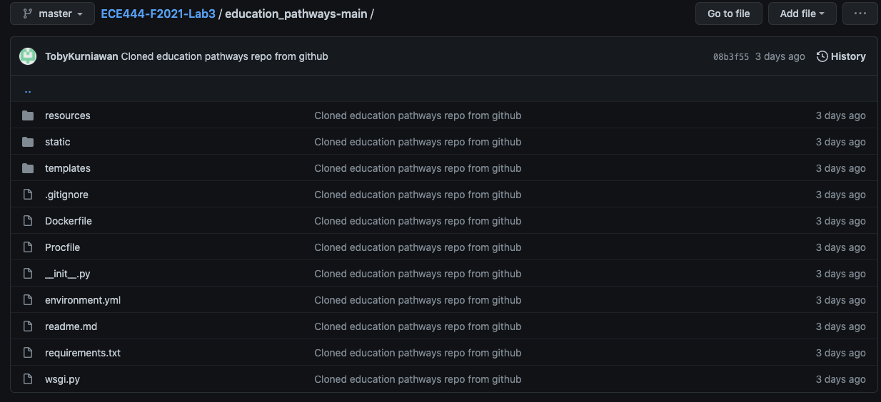 GitHub - TobyKurniawan/ECE444-F2021-Lab3