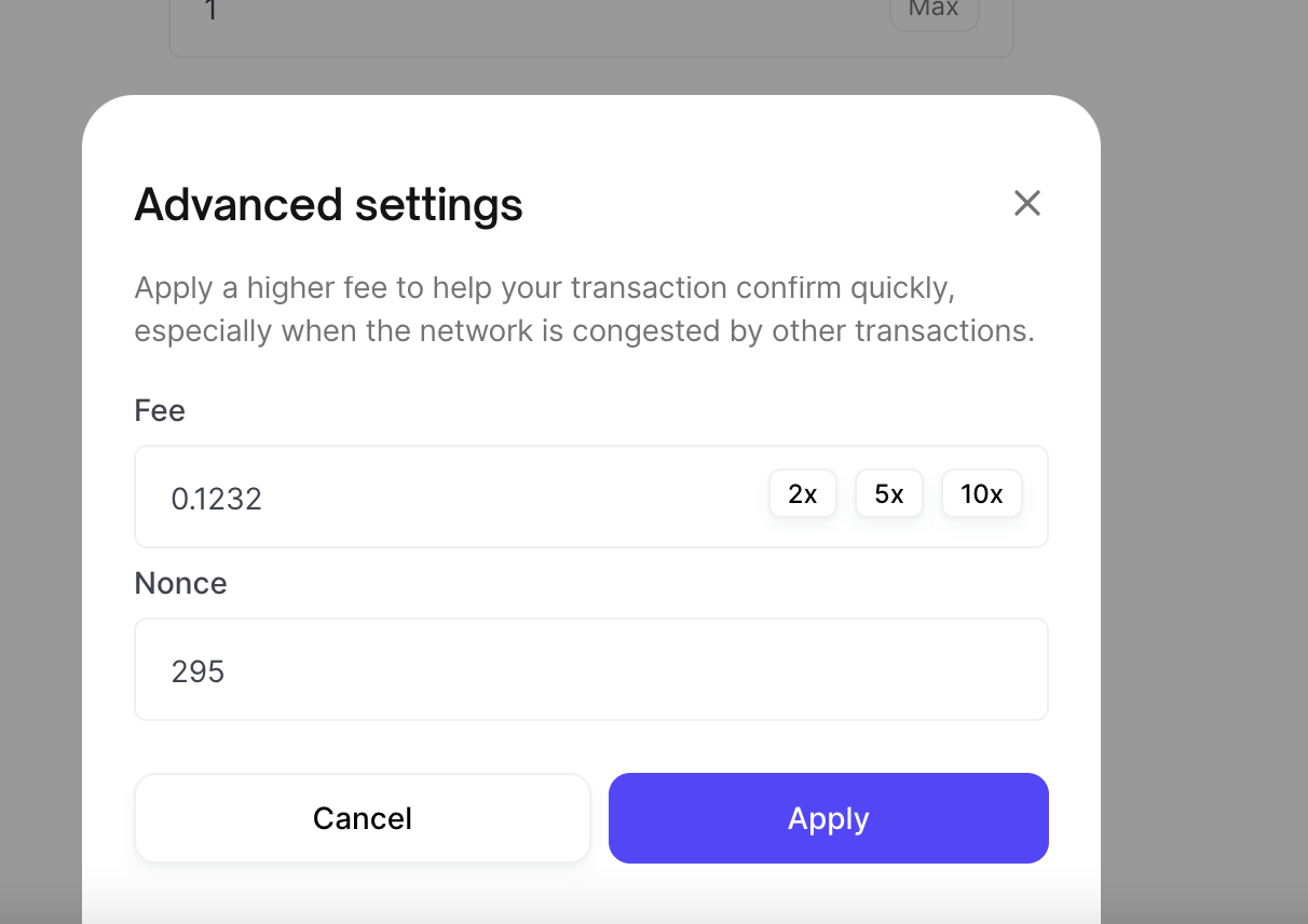 [RBF]Tweaking the nonce making the tx Pending despite tx is speed up · Issue #1651 · leather-io ...