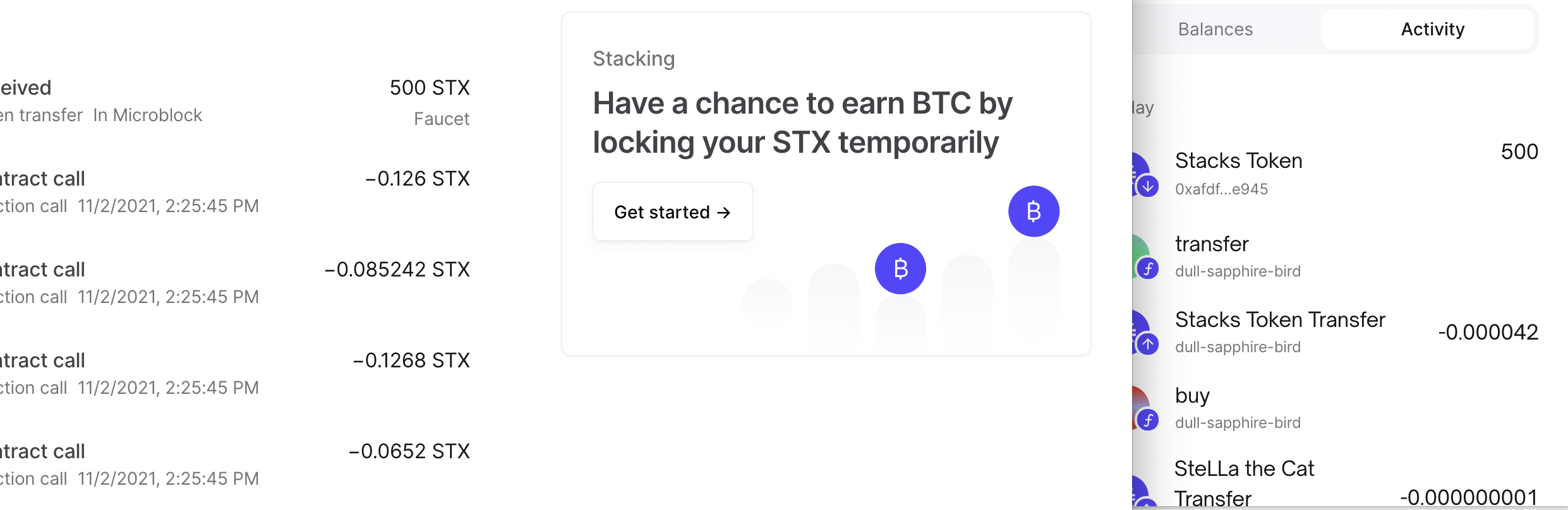 STX Transfer from contract not showing or showing incorrectly in wallet · Issue #1713 · leather ...