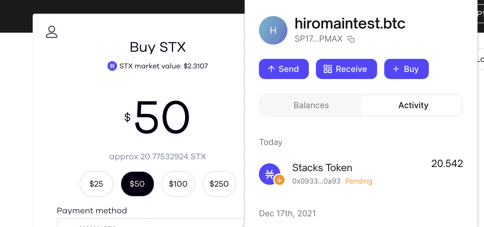 Add OkCoin Fiat Onramp · Issue #2105 · leather-io/extension · GitHub