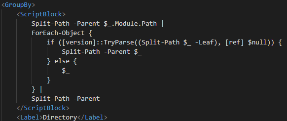 Format schema GroupBy does not recognize Label property · Issue #19275 ...