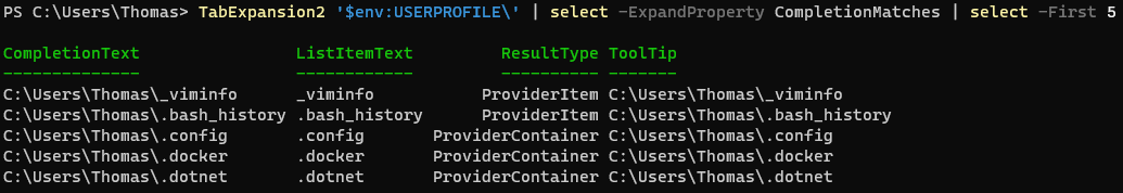 Tab completion replaces tilde with full path · Issue #20033 · PowerShell/PowerShell · GitHub