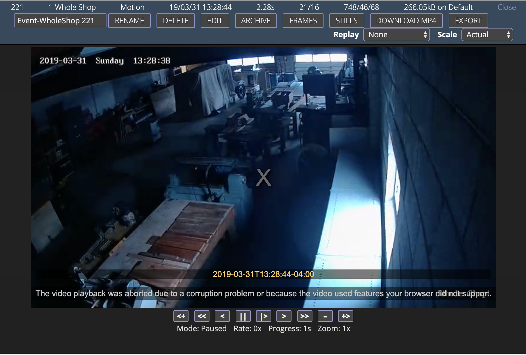 Zoneminder Corrupts event videos · Issue #2564 · ZoneMinder/zoneminder · GitHub