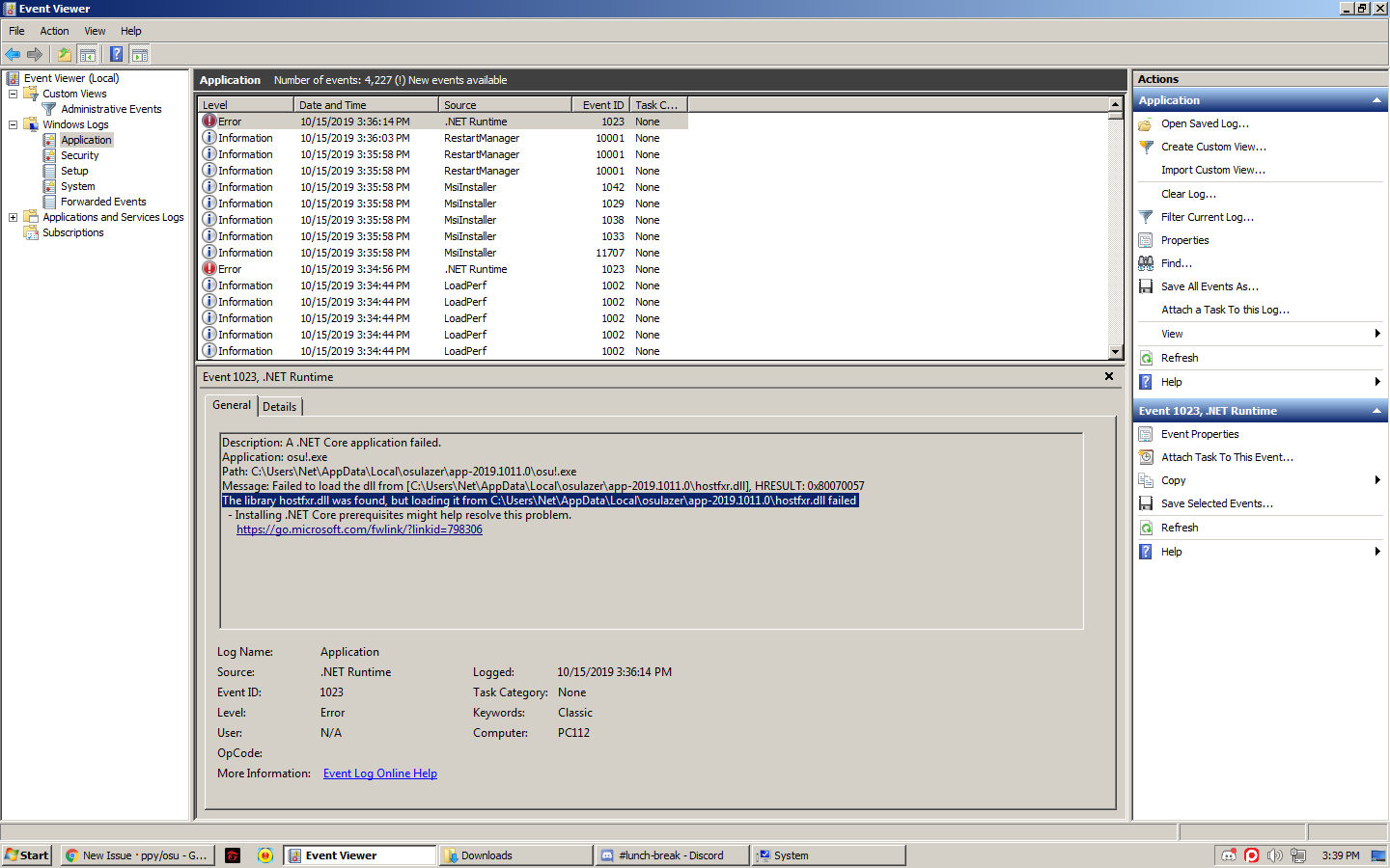 wont start-up · Issue #6516 · ppy/osu · GitHub
