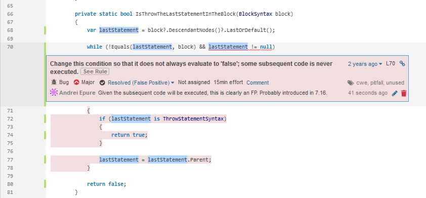 Fix S2583 Fp After Usage Of Null Conditional Operator · Issue 2704 · Sonarsourcesonar Dotnet 9024