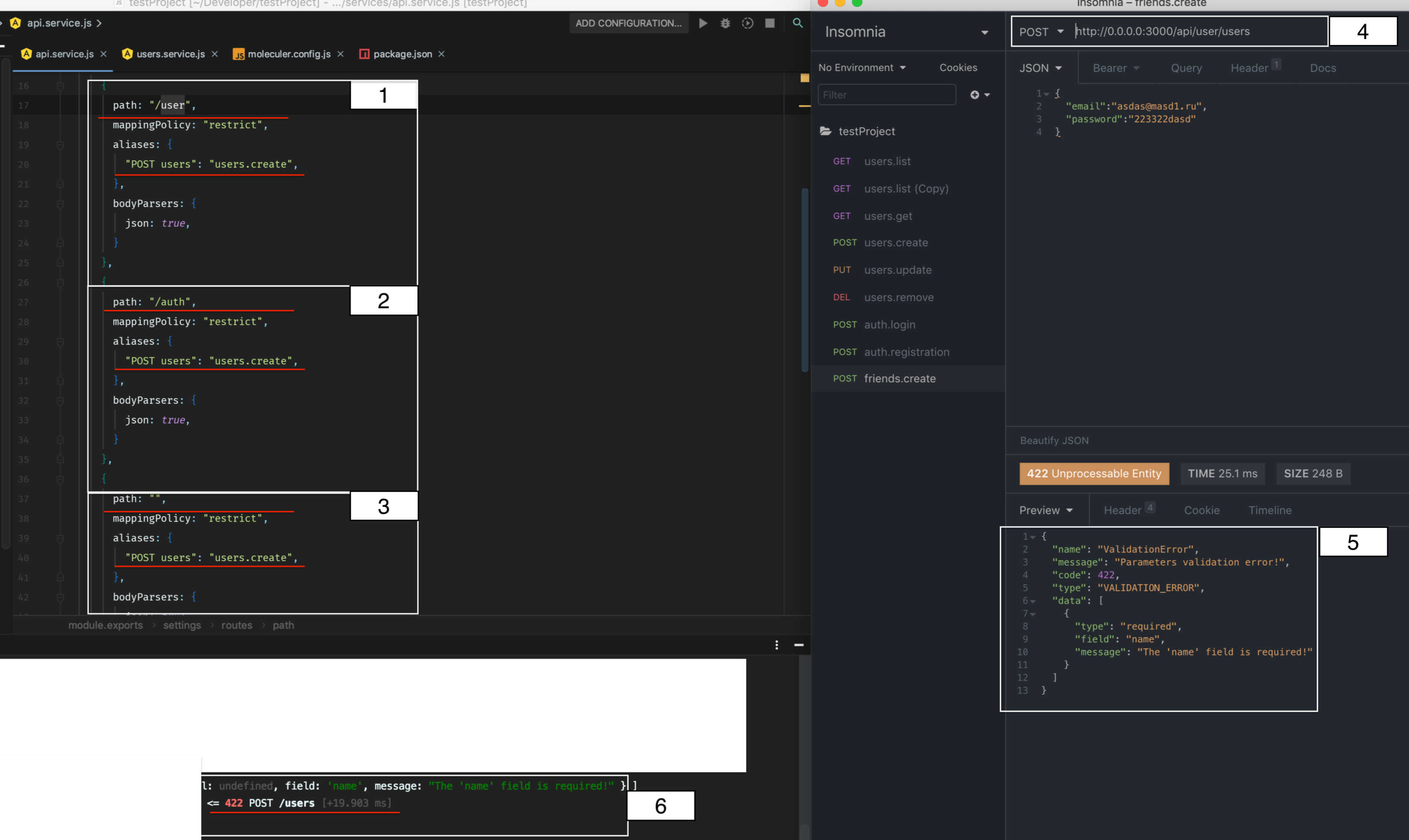 Bug Incorrect Parse User Users Routes In Api Gateway · Issue 114 · Moleculerjs Moleculer Web