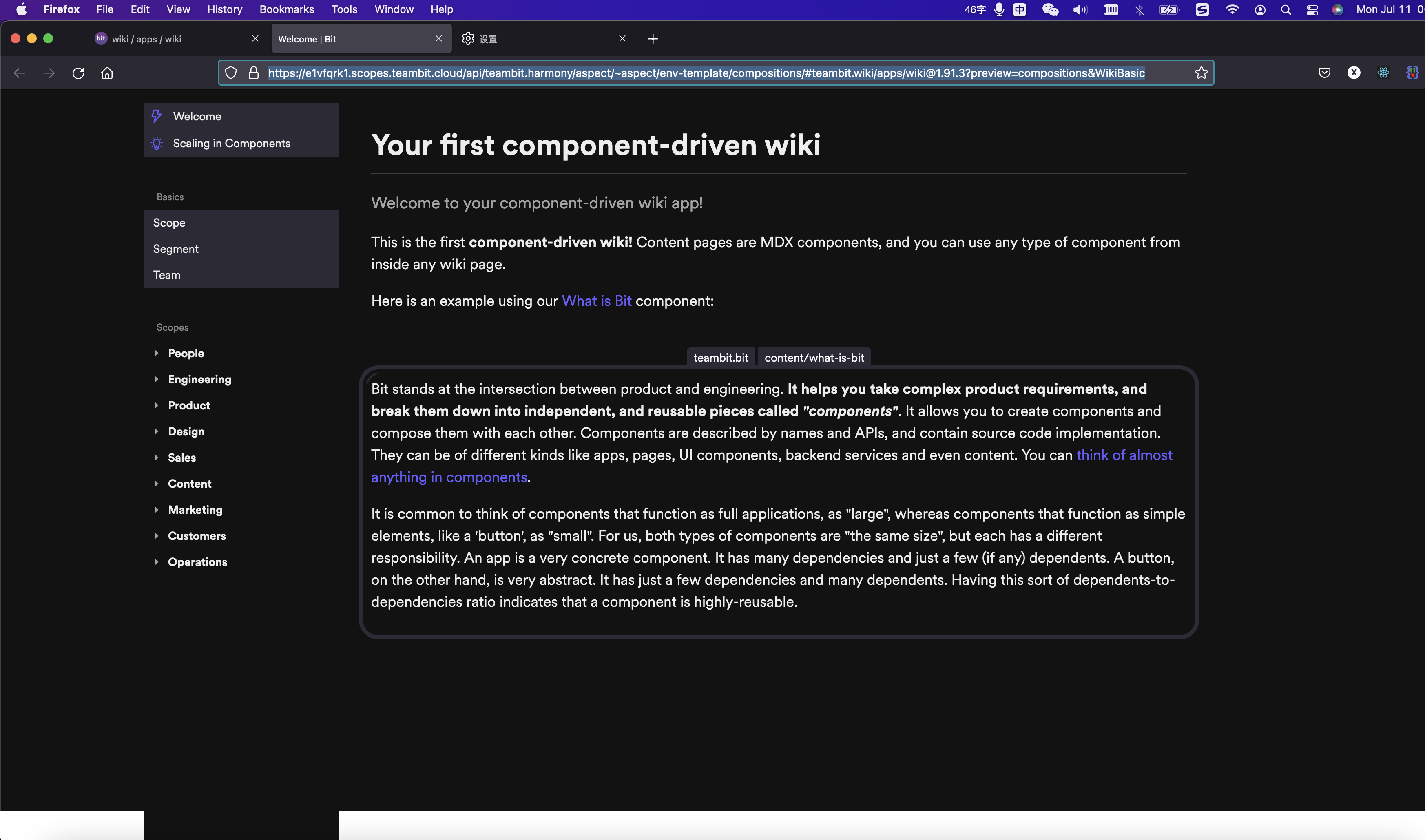 Teambit Wiki Apps Wiki Overflow Left · Issue 6096 · Teambit Bit · Github