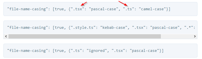 [filename-case] Feature request for case style configuration per file ...