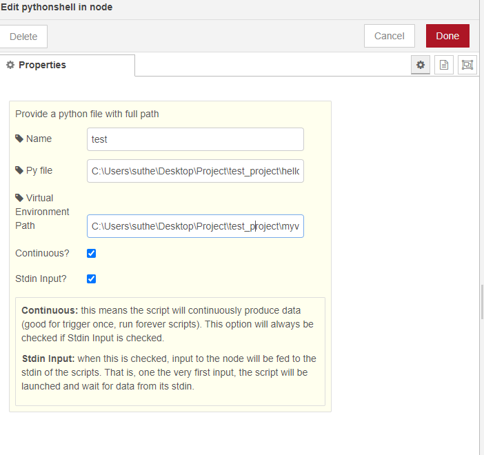 Adding envionment path and find error -4508 · Issue #20 · namgk/node-red-contrib-pythonshell ...