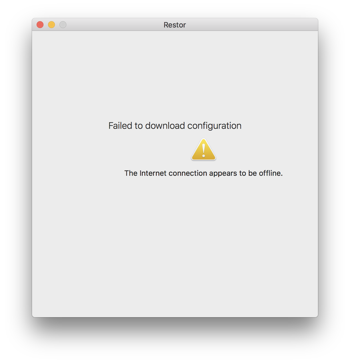 Usability issues, error-handling continued · Issue #19 · google/restor ...