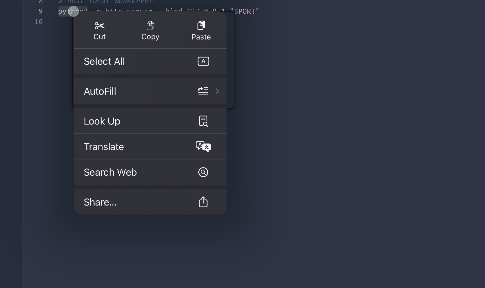 iPad OS 17: Right click brings up OS contextual menu instead over the app contextual menu ...