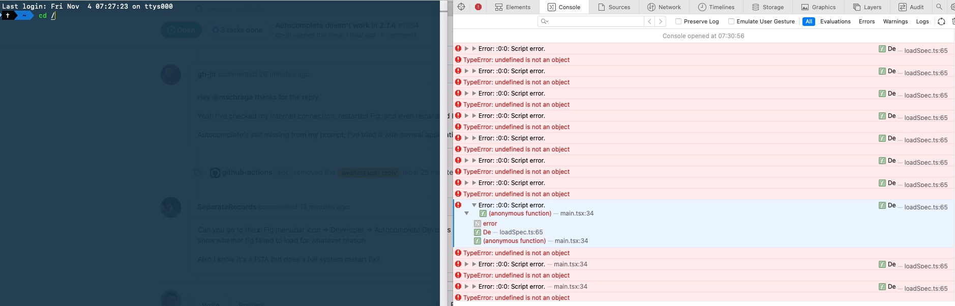 `onlyShowOnTab` Autocomplete setting does not work in 2.7.4 · Issue #1984 · withfig/fig · GitHub