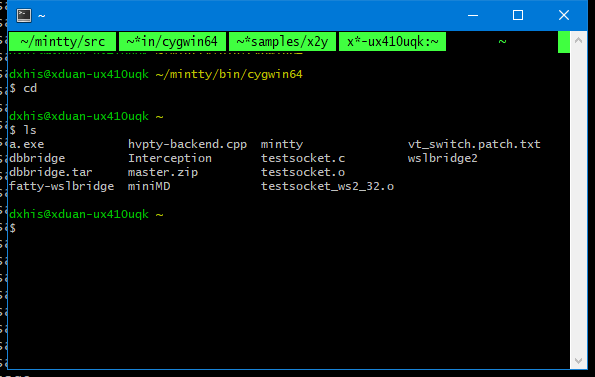 Tabs · Issue #8 · mintty/mintty · GitHub