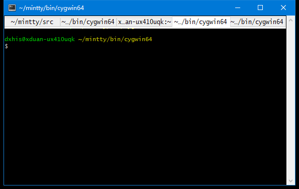 Tabs · Issue #8 · mintty/mintty · GitHub