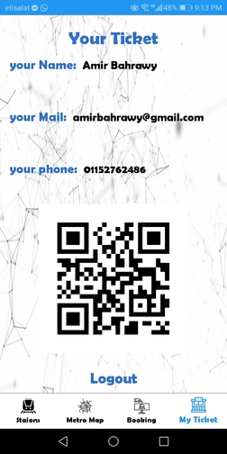 GitHub - amirbahrawy/MetroApp: This app is an idea for booking metro tickets when you pay the ...