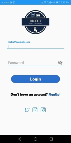 GitHub - amirbahrawy/MetroApp: This app is an idea for booking metro tickets when you pay the ...