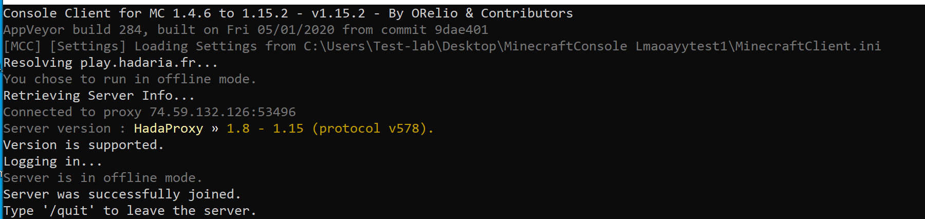 Missing items in /inventory · Issue #1022 · MCCTeam/Minecraft-Console-Client · GitHub