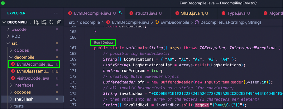 GitHub - kristielGJ/DecompilingEVMtoC