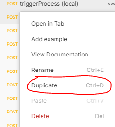 "Duplicate" copies over incorrect data · Issue #11990 · postmanlabs/postman-app-support · GitHub