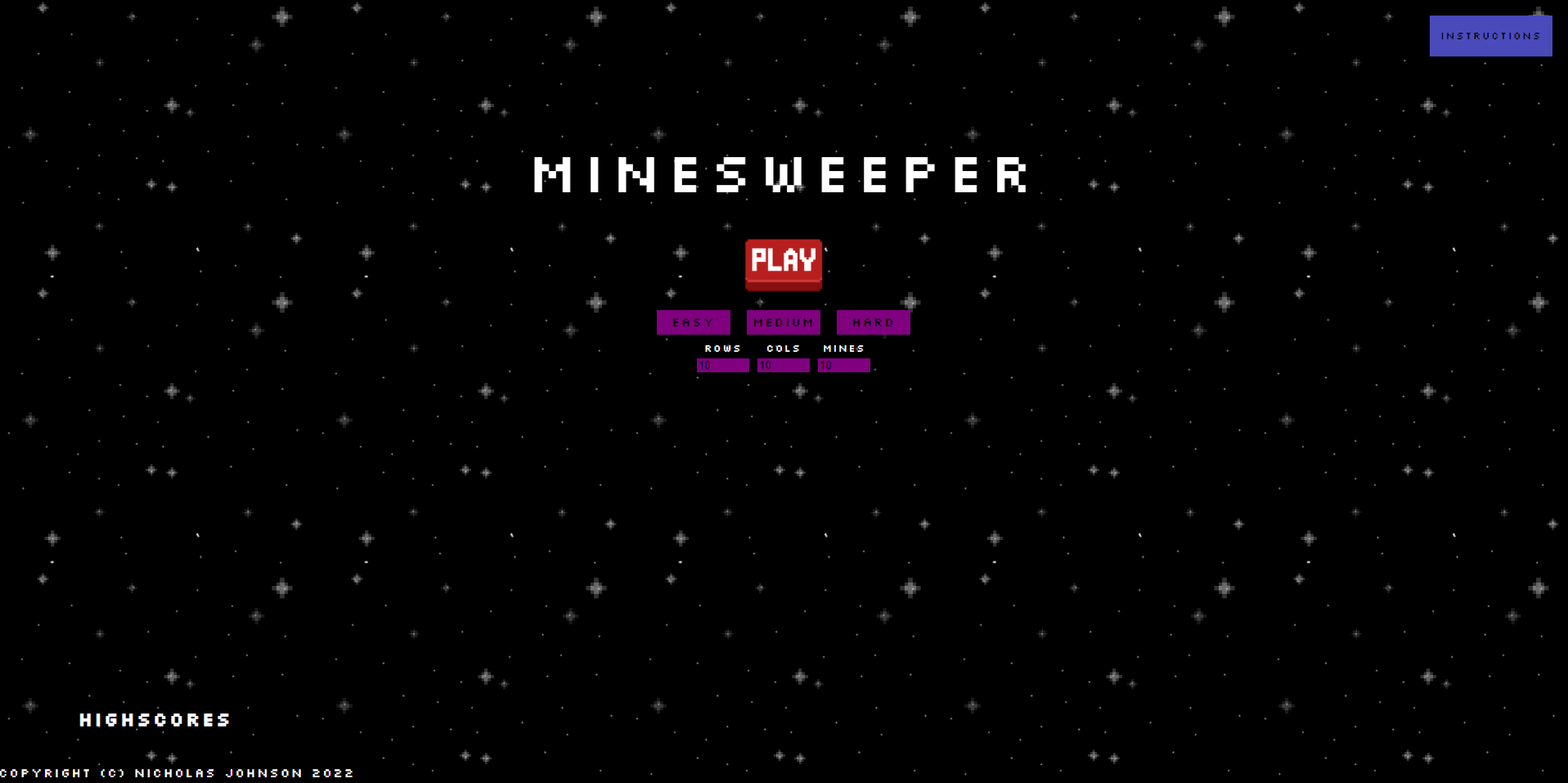 Github Habbybolan Spacesweeper