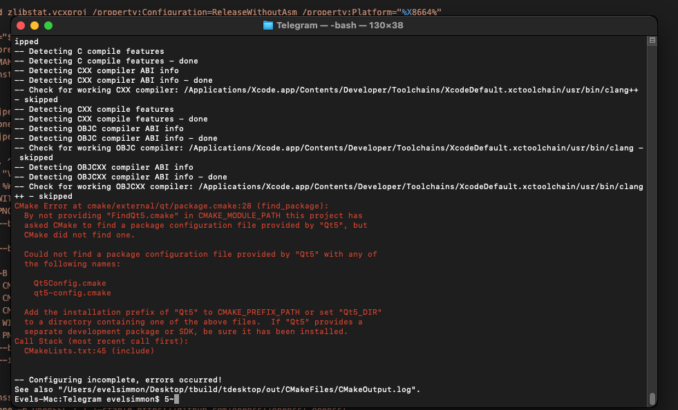[Question] I got an error on mac OS. · Issue #17132 · telegramdesktop ...