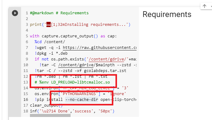 Attempt to free invalid pointer · Issue #2343 · TheLastBen/fast-stable-diffusion · GitHub