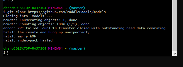 Git Repo issue · Issue #18443 · PaddlePaddle/Paddle · GitHub