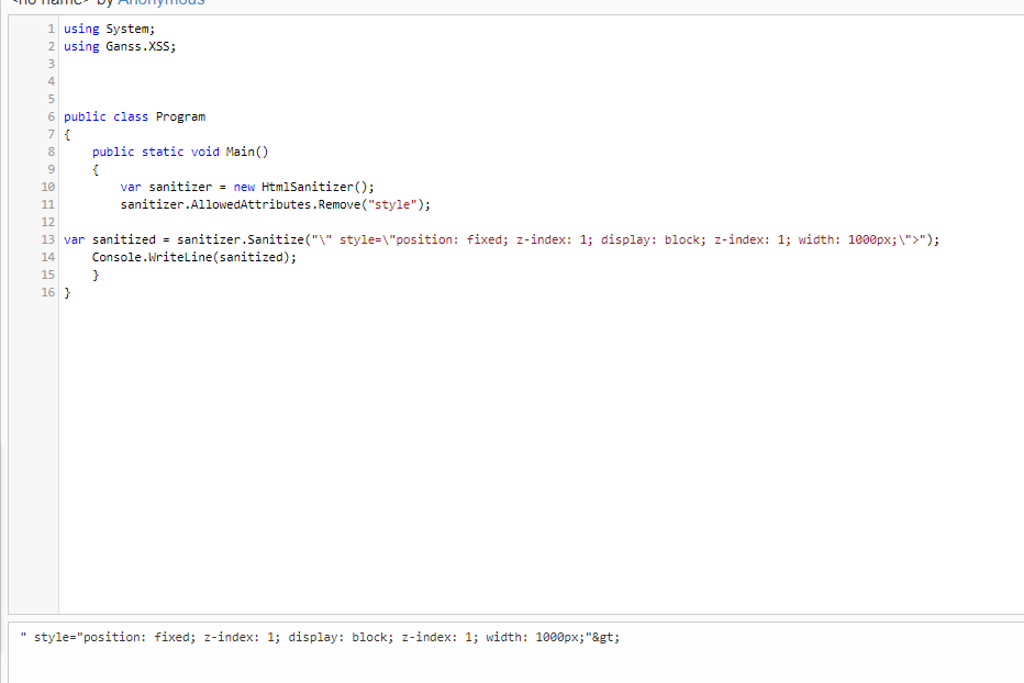 How To Remove Style From Text · Issue 295 · Mganss Htmlsanitizer · Github