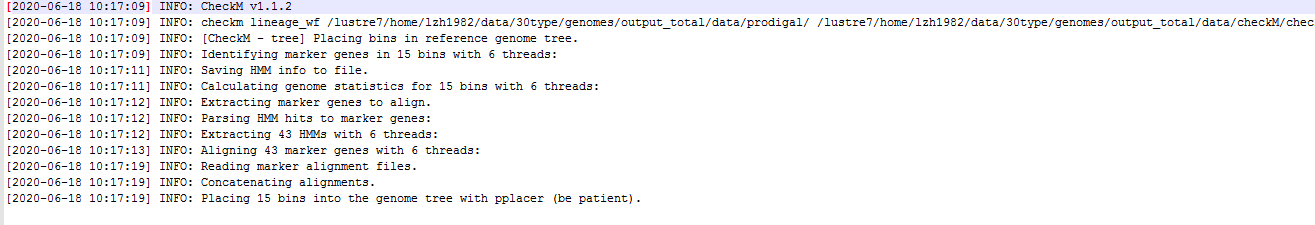 dRep report "!!!checkM failed!!!" · Issue #81 · MrOlm/drep · GitHub