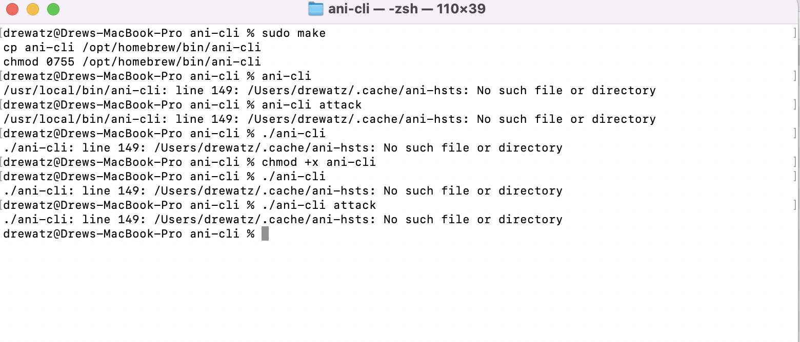 Incompatible with M1 Mac · Issue #123 · pystardust/ani-cli · GitHub