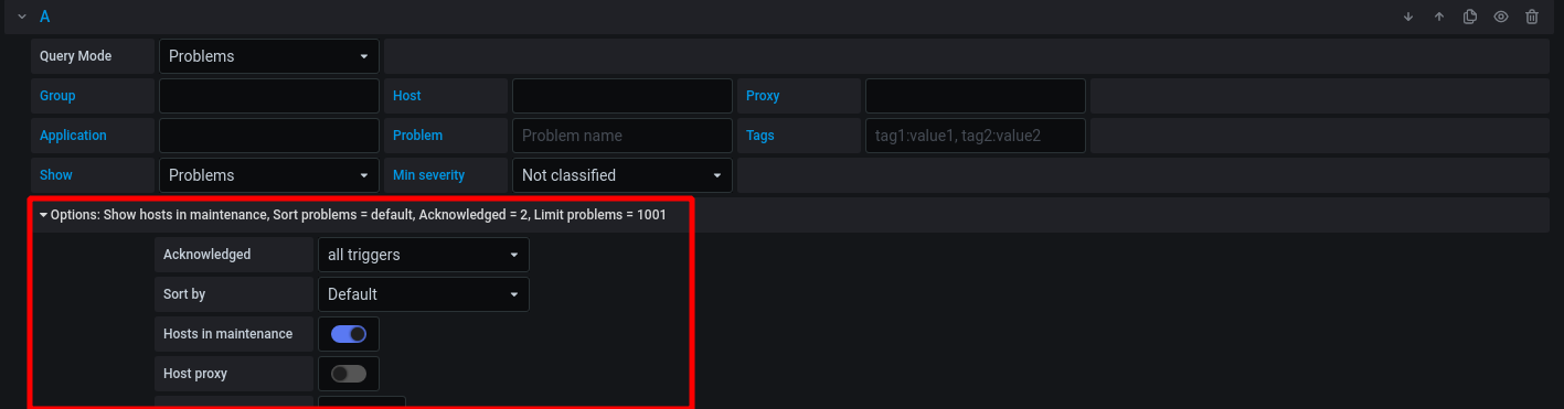 Problems list - query editor scrolling · Issue #957 · grafana/grafana-zabbix · GitHub