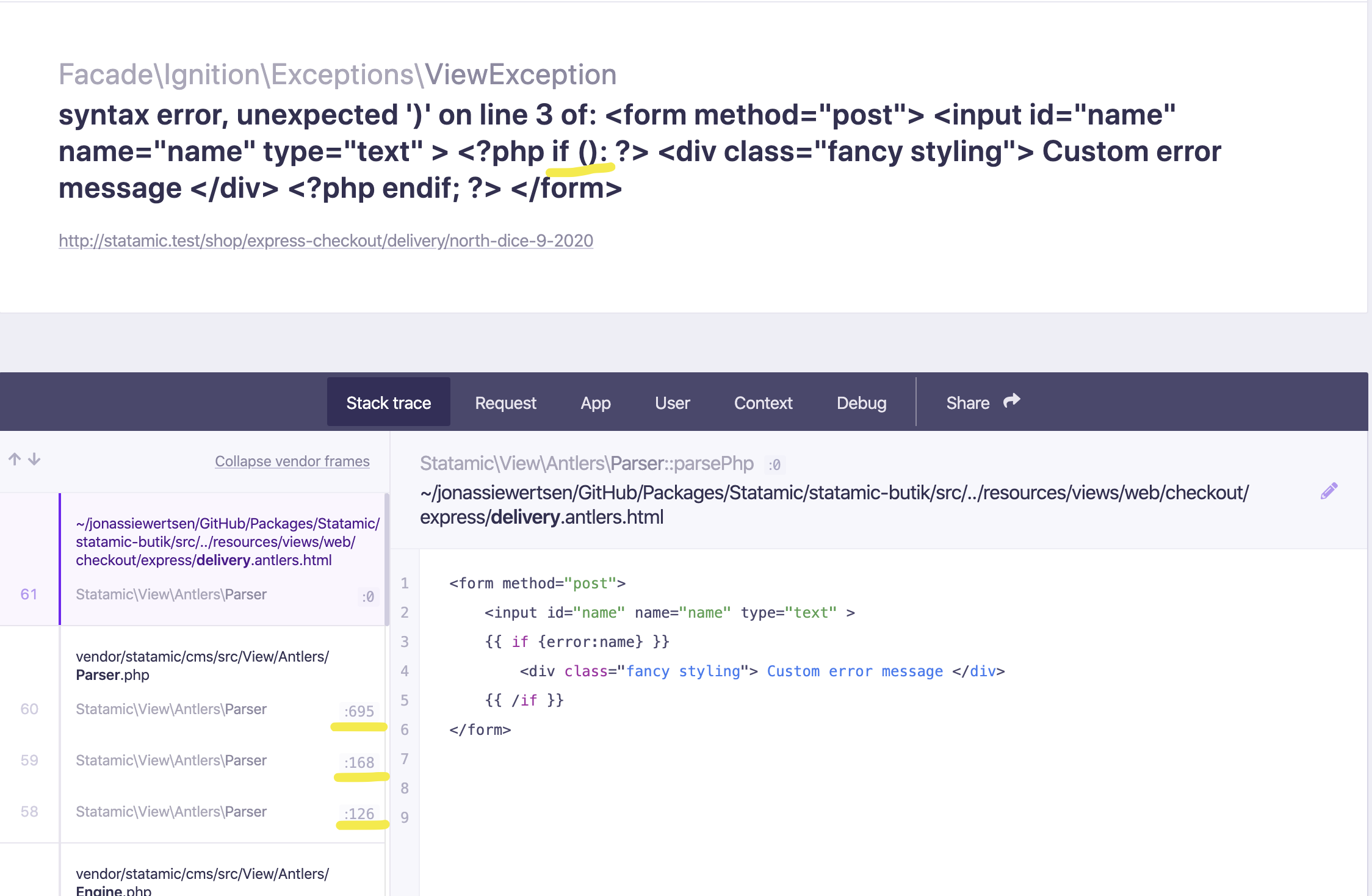 Tags wont be parsed correctly in conditions · Issue #1213 · statamic/cms · GitHub