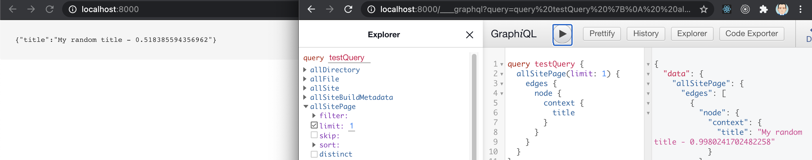 New Data In Createpage Does Not Update Between Builds · Issue 29086 · Gatsbyjs Gatsby · Github