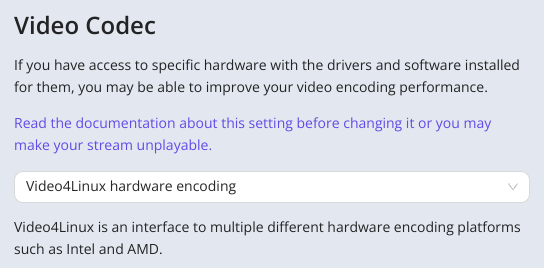 h264_v4l2m2m as a hardware encoder for streaming · Issue #1379 · owncast/owncast · GitHub