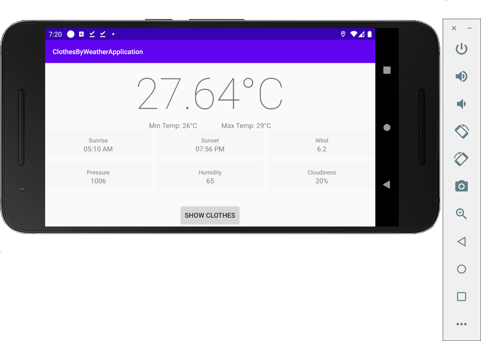 GitHub - jisuryou/ClothesByWeatherApplication