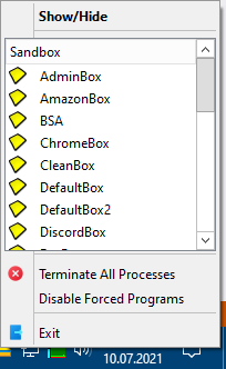 tray icon right-click option · Issue #439 · sandboxie-plus/Sandboxie ...