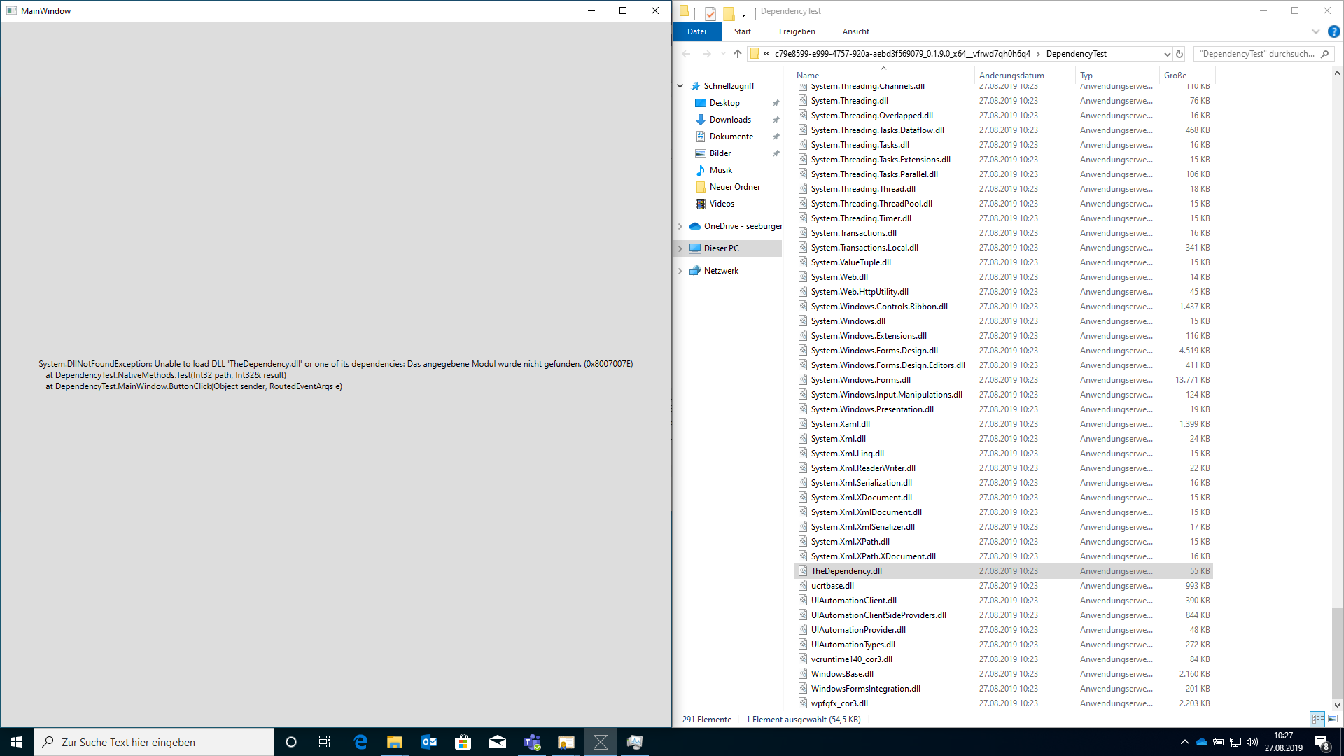 Debugging A Net Core App Remote That Uses A Native Dependency Throws Dllnotfound · Issue 3255
