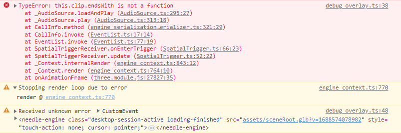 SpatialTrigger Receiver fails to execute AudioSource.Play on Audiosource · Issue #162 · needle ...