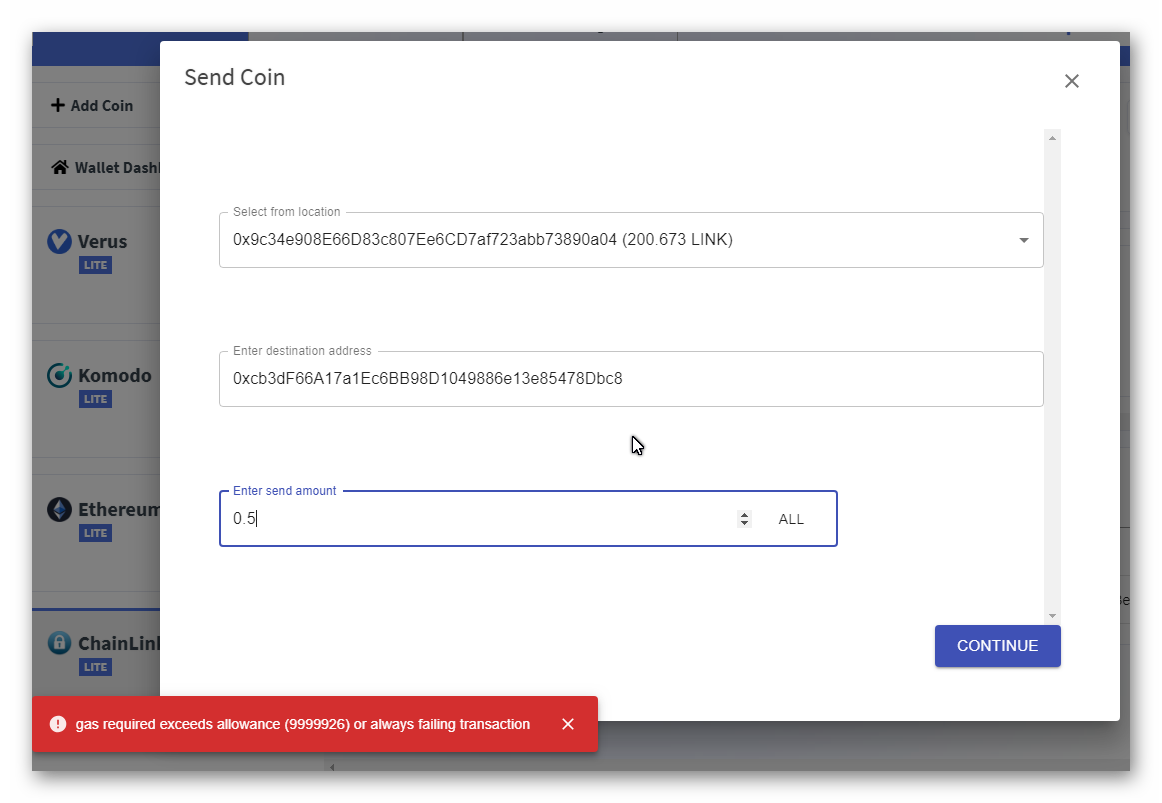 ERC20 Token non-custodial · Issue #44 · VerusCoin/Verus-Desktop · GitHub