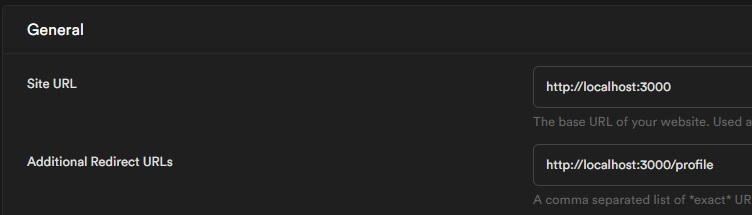 Dashboard should trim spaces between "redirect" links · Issue #3191 · supabase/supabase · GitHub