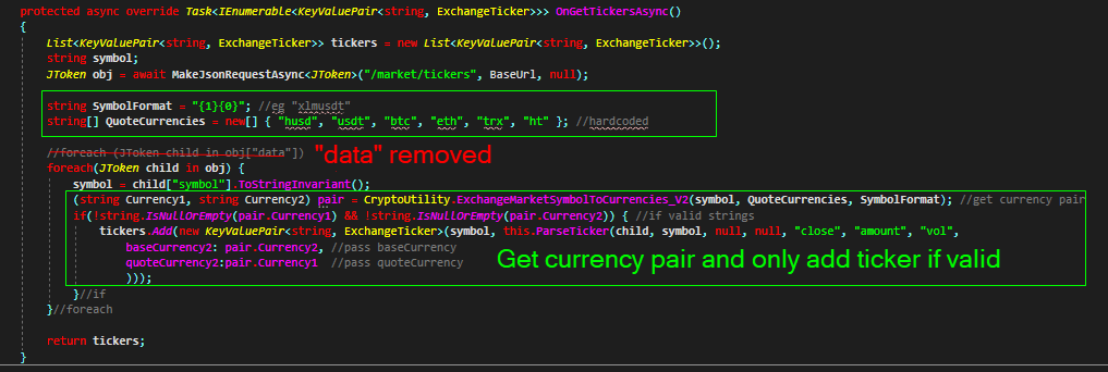 Exchange MarketSymbol to Currencies Parsing Suggestion · Issue #424 · DigitalRuby/ExchangeSharp ...