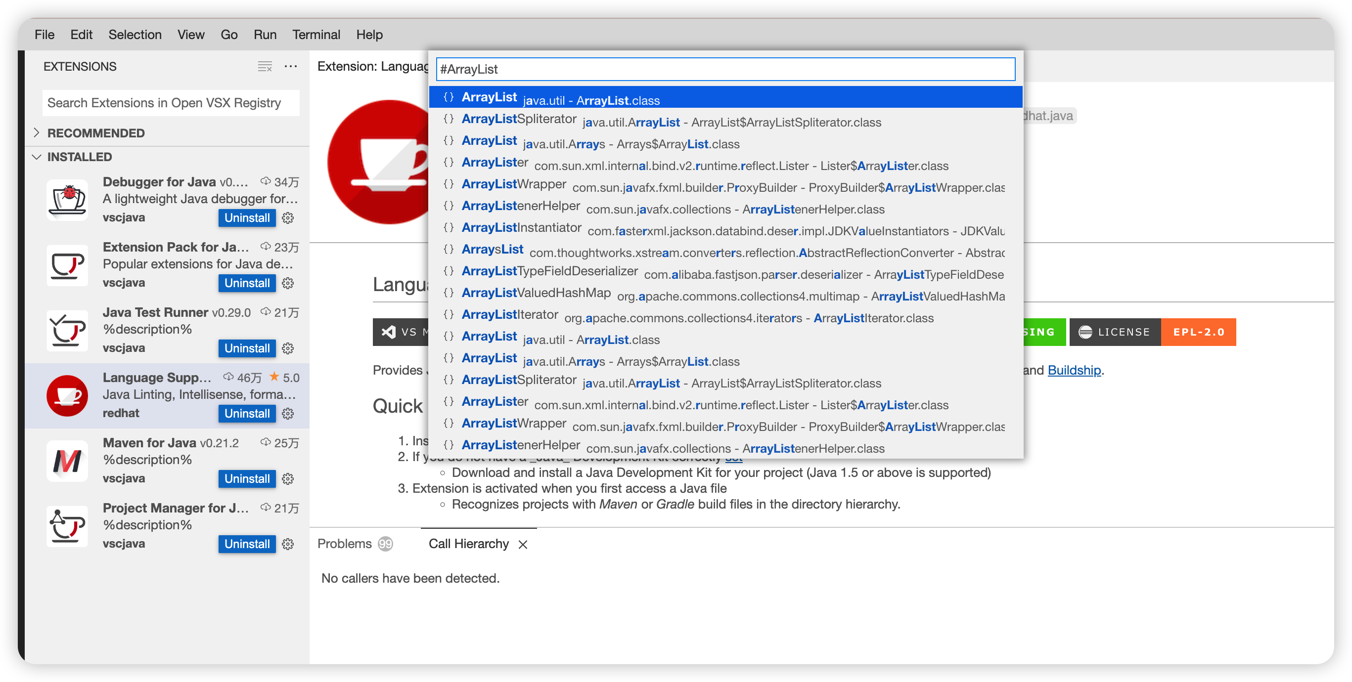 Cannot Go To Symbol In Workspace · Issue 12399 · Eclipse Theiatheia · Github 
