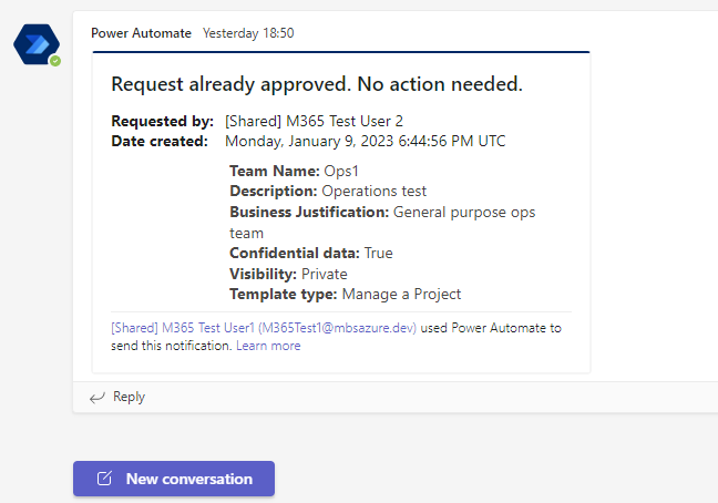 Final step of Team creation not working · Issue #387 · OfficeDev/microsoft-teams-apps ...