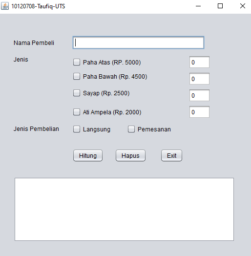 GitHub - LimitMax/Kasir-Sederhana