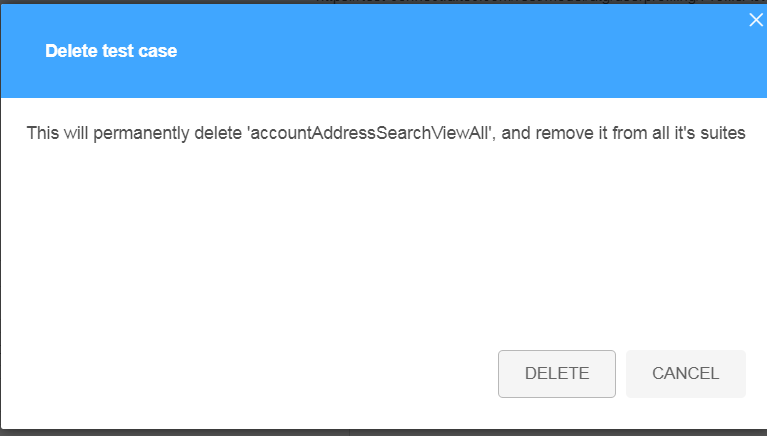 Typo On Test Case Deletion Confirmation · Issue 558 · Seleniumhqselenium Ide · Github