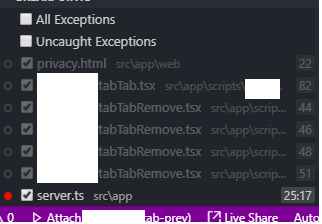 Unable to debug app through VSCode · Issue #90 · pnp/generator-teams · GitHub